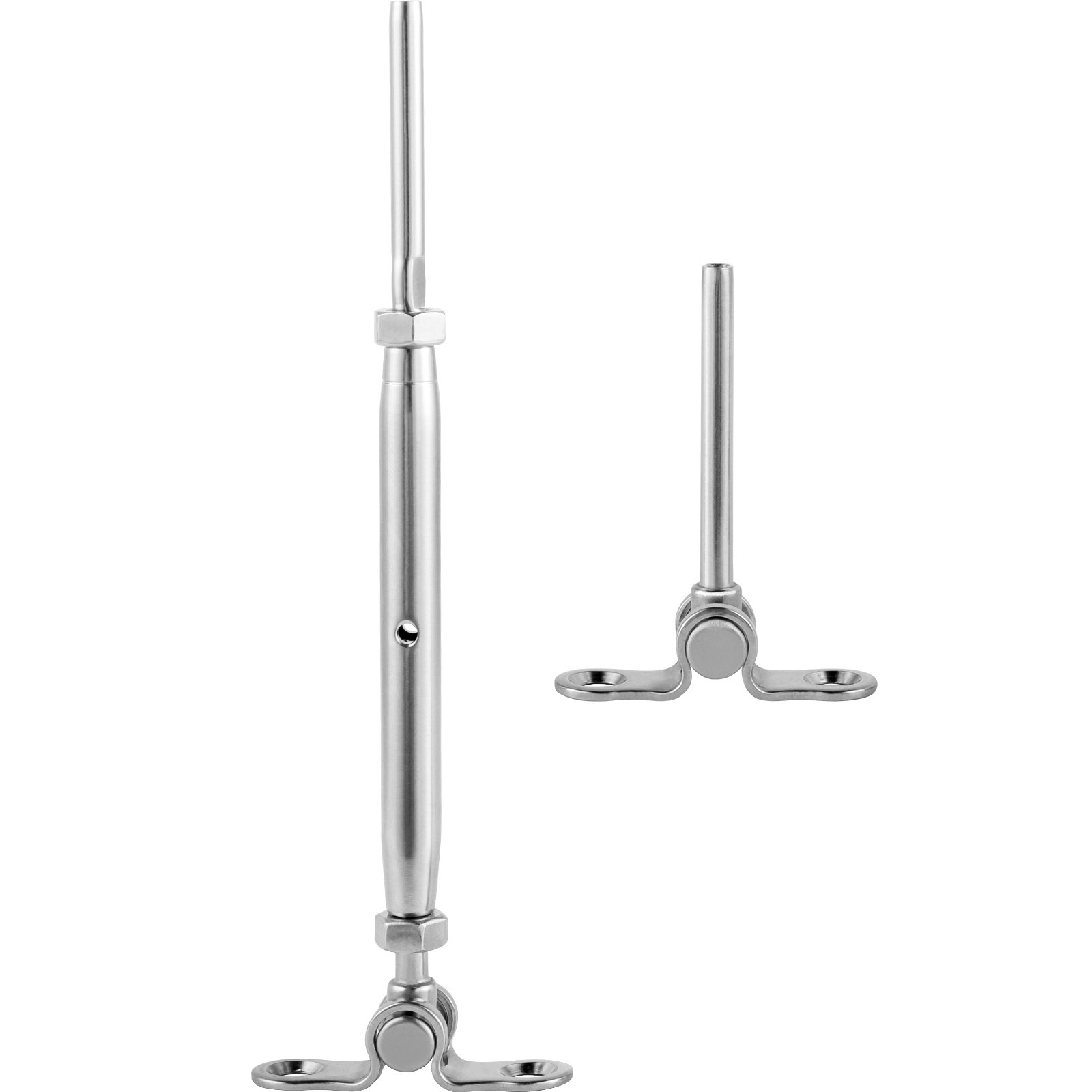 VEVOR VEVOR Steel Cable Railing Kit Wire Railing T316 Stainless Fit 1/8 ...