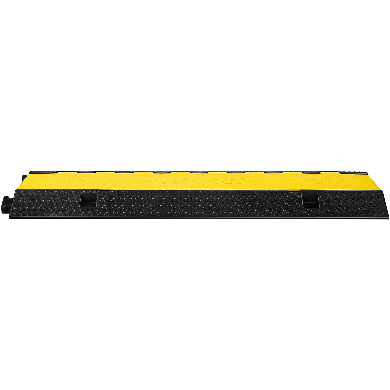 VEVOR 1 Pack of 3-Channel Rubber Cable Protector Ramps Heavy Duty ...