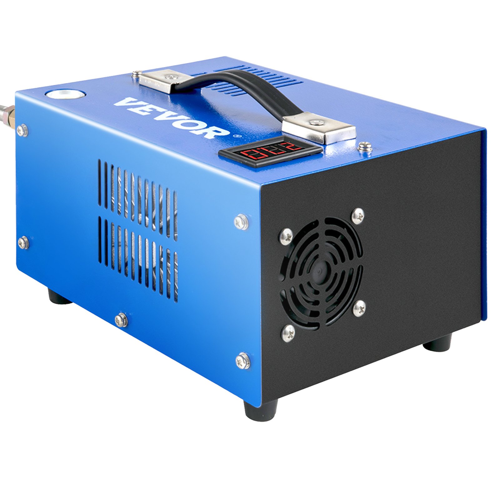 VEVOR VEVOR PCP Air Compressor Scuba Compressor 4500PSI Manual-Stop 12V ...