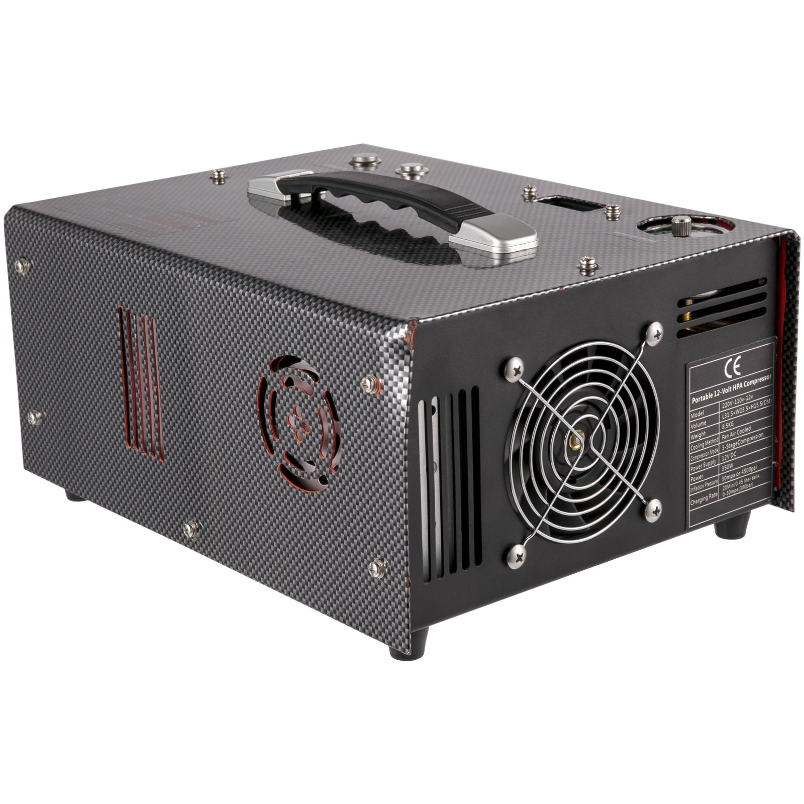 VEVOR VEVOR PCP Air Compressor PCP Compressor 12V 4500Psi PCP Air Rifle ...