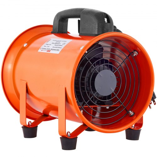 Heavy Duty Cylinder Fan with 10m Vinyl Hose High Velocity Portable ...