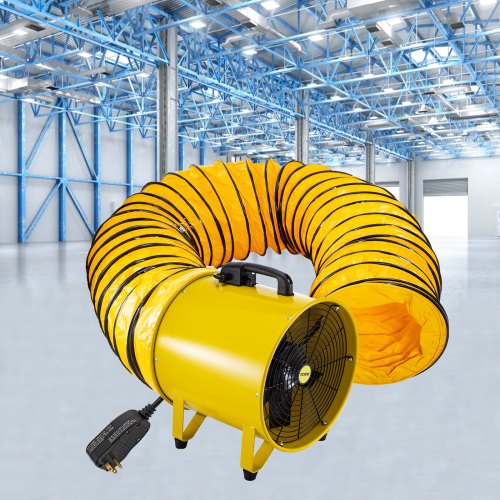 VEVOR Utility Blower Fan, 16 Inches, 1100W 2160 & 3178 CFM High ...