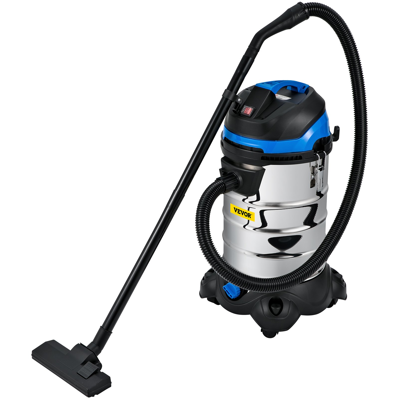 VEVOR Dust Extractor, 8 Gallon Wet & Dry HEPA Filter, Automatic Dust ...