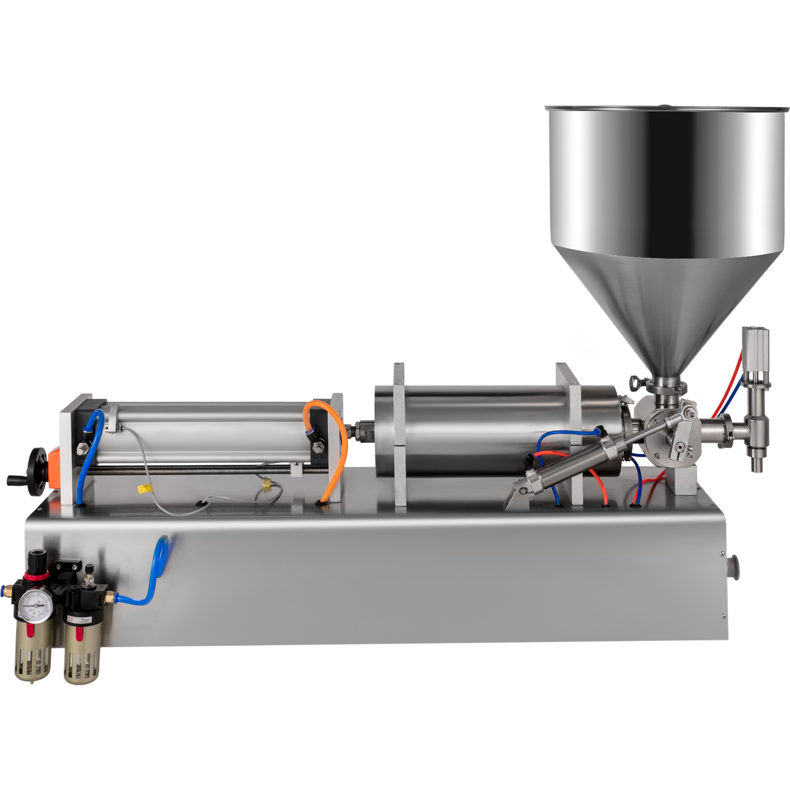 VEVOR Pneumatic Liquid Paste Filling Machine 1000-5000ml, Dual-use ...