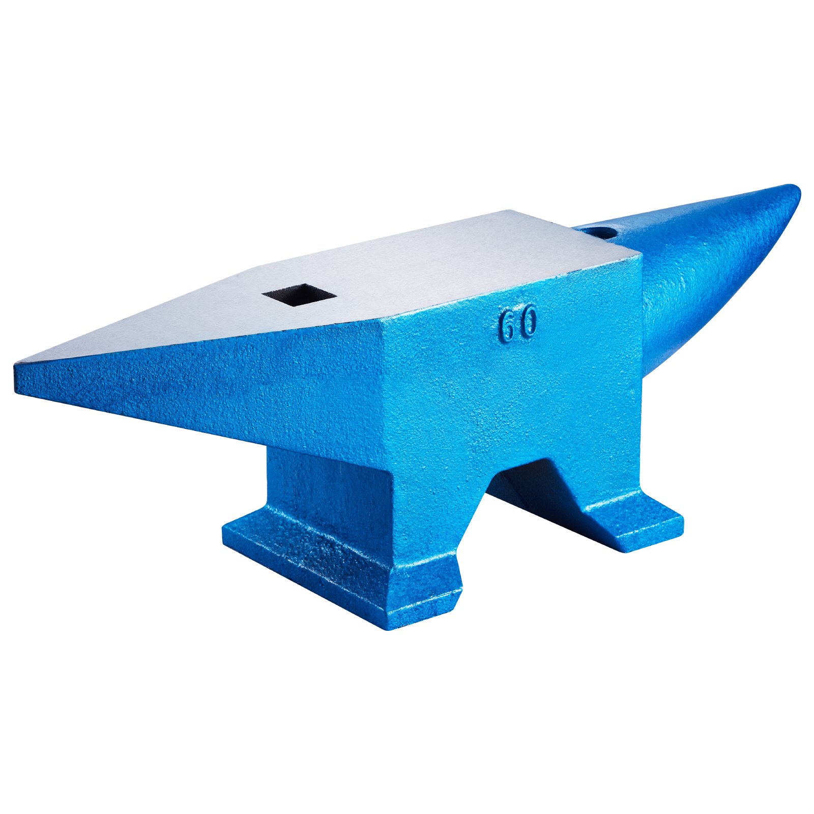 VEVOR Single Horn Anvil 132Lbs Cast Steel Anvil Blacksmith for Sale ...