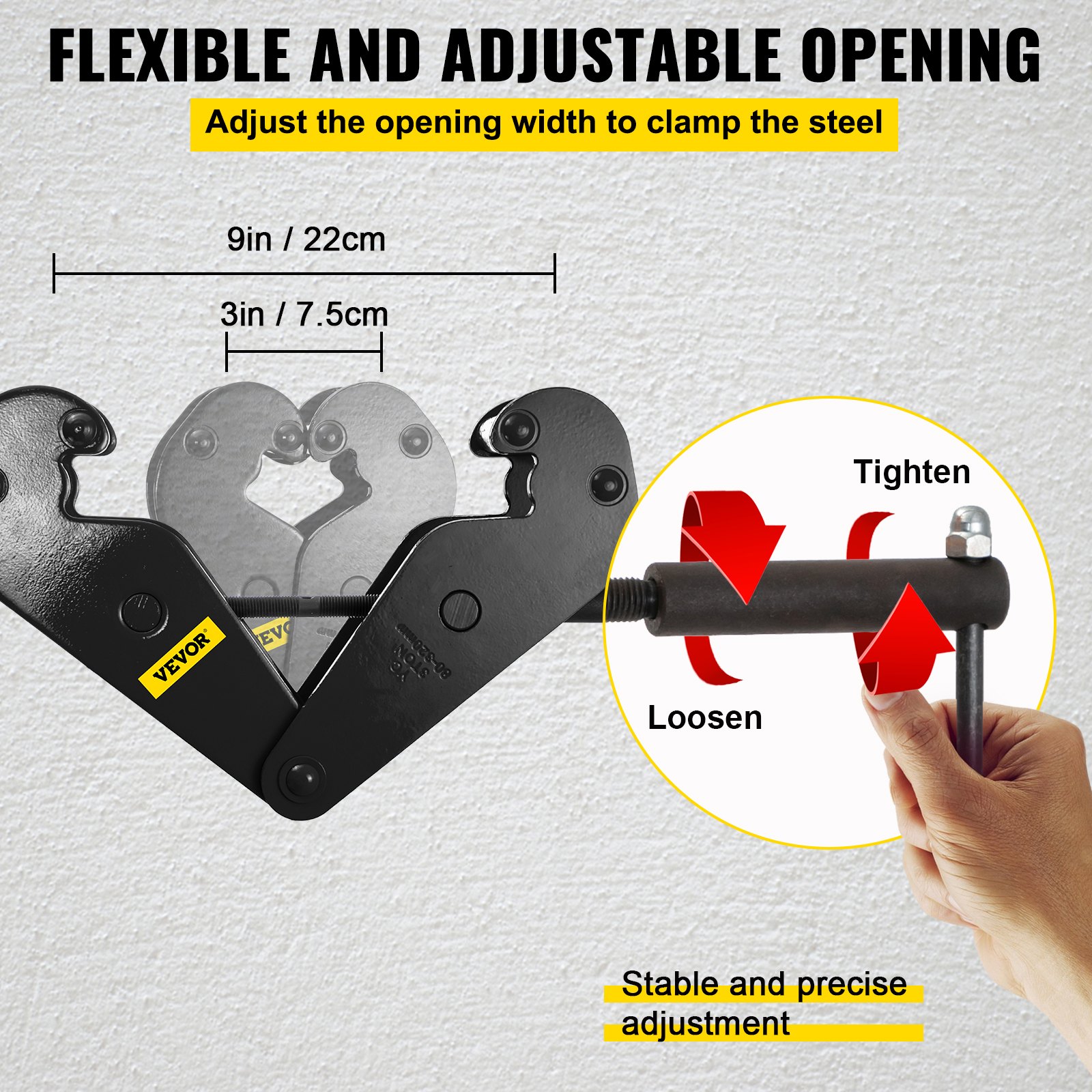 Beam Clamp I Beam Lifting Clamp 4400lbs/2tonheavy Duty Beam Hangers In ...