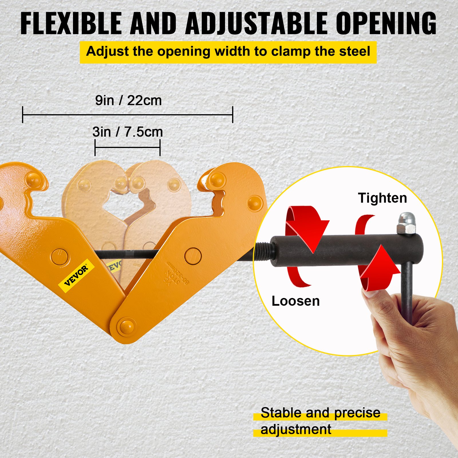 Beam Clamp I Beam Lifting Clamp 2200lbs/1tonheavy Duty Beam Hangers In ...