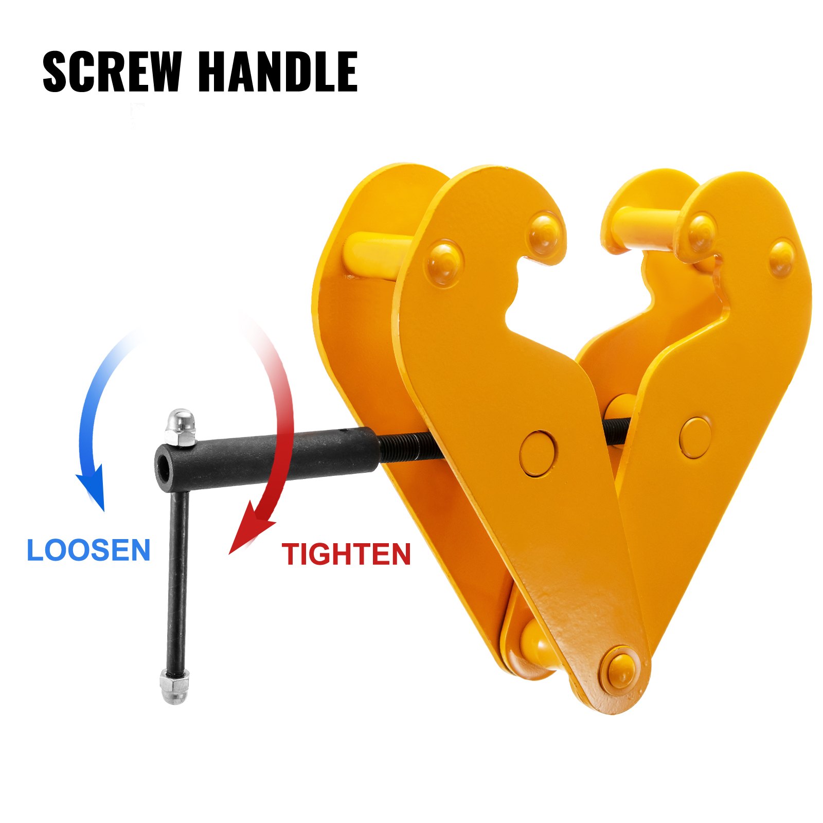 Beam Clamp I Beam Lifting Clamp 4400lbs/2tonheavy Duty Beam Hangers In ...
