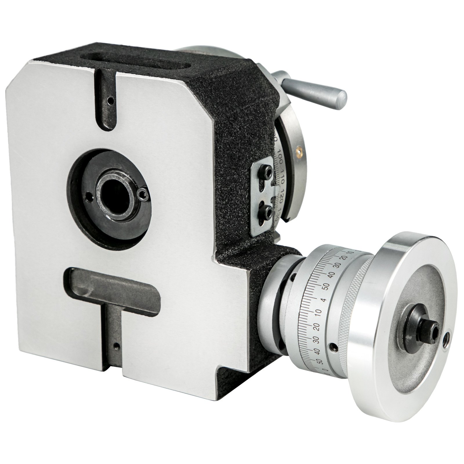 VEVOR Rotary Table 4inch(100mm) Horizontal Vertical Milling Table 2 ...