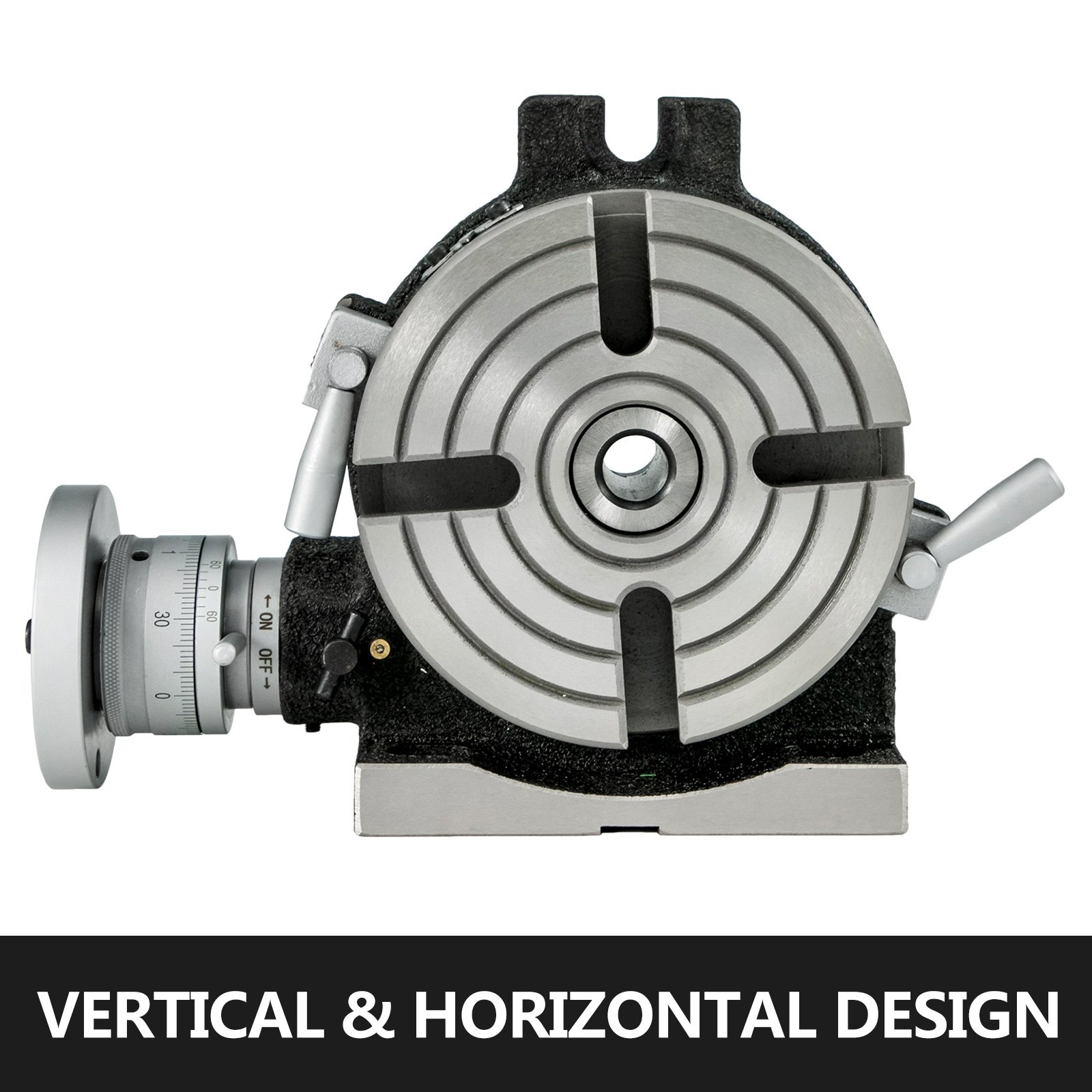Rotary Table 6" 4-Slot Horizontal Vertical Dividing Plates for Milling ...