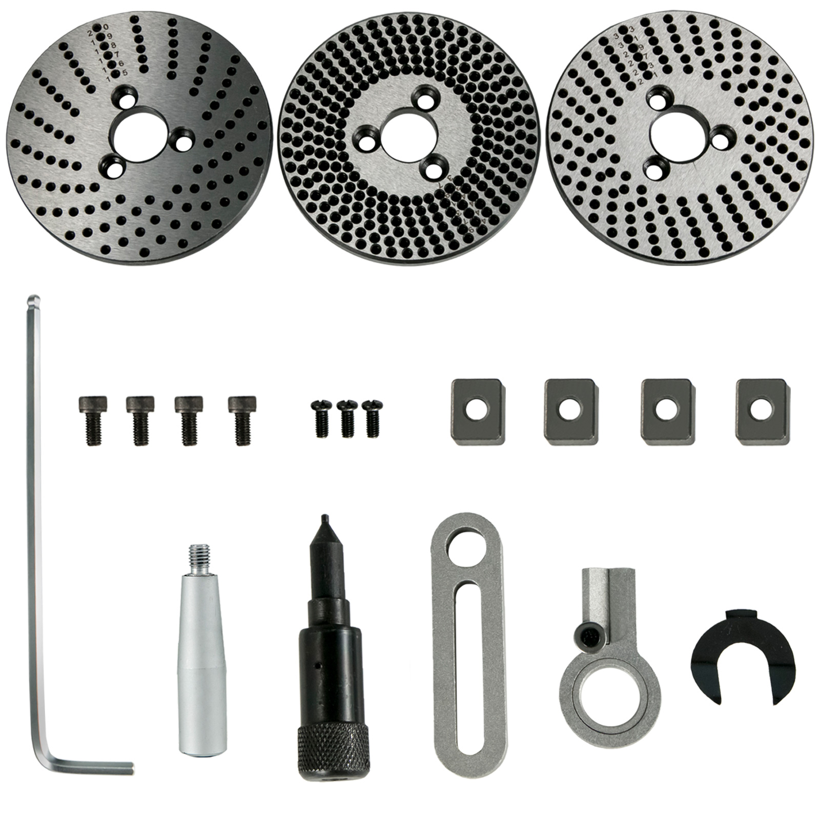 VEVOR Rotary Table 6 in/152 mm 4-slot Horizontal Vertical Dividing ...