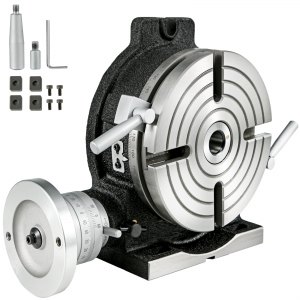 8" Precision Horizontal And Vertical Rotary Table | VEVOR US