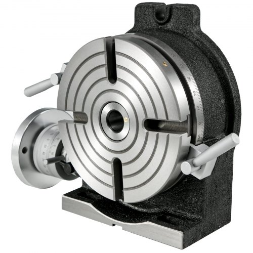 8" Precision Horizontal And Vertical Rotary Table | VEVOR US