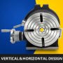 8" Precision Horizontal And Vertical Rotary Table | VEVOR US