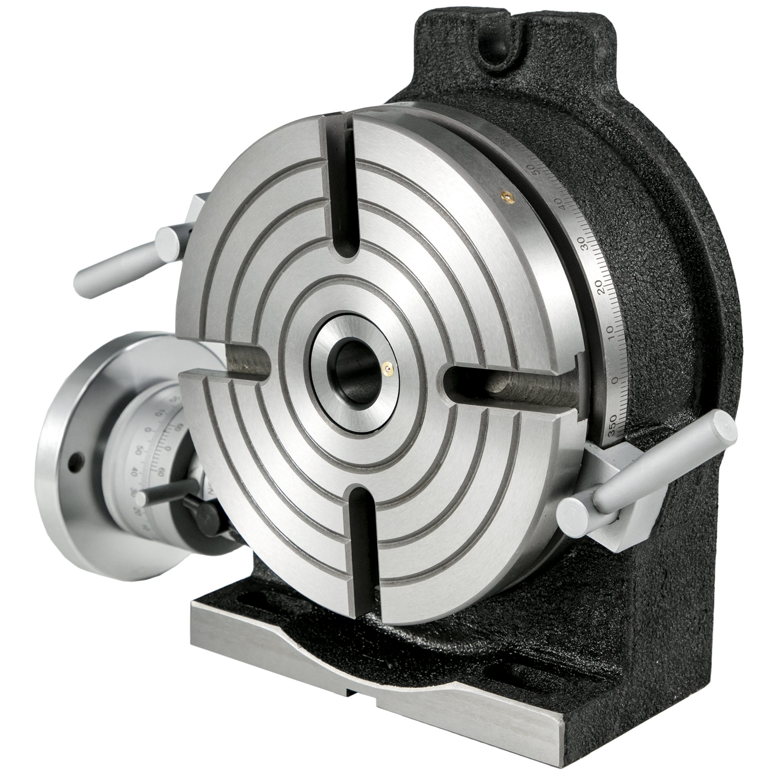 8" Precision Horizontal And Vertical Rotary Table | VEVOR US