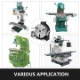 VEVOR Precision Rotary Table 8 Inch/200 mm Horizontal Vertical Rotary ...