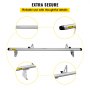 VEVOR Van Roof Ladder Rack, 2 Bars, 661 LBS Capacity, Heavy Duty ...