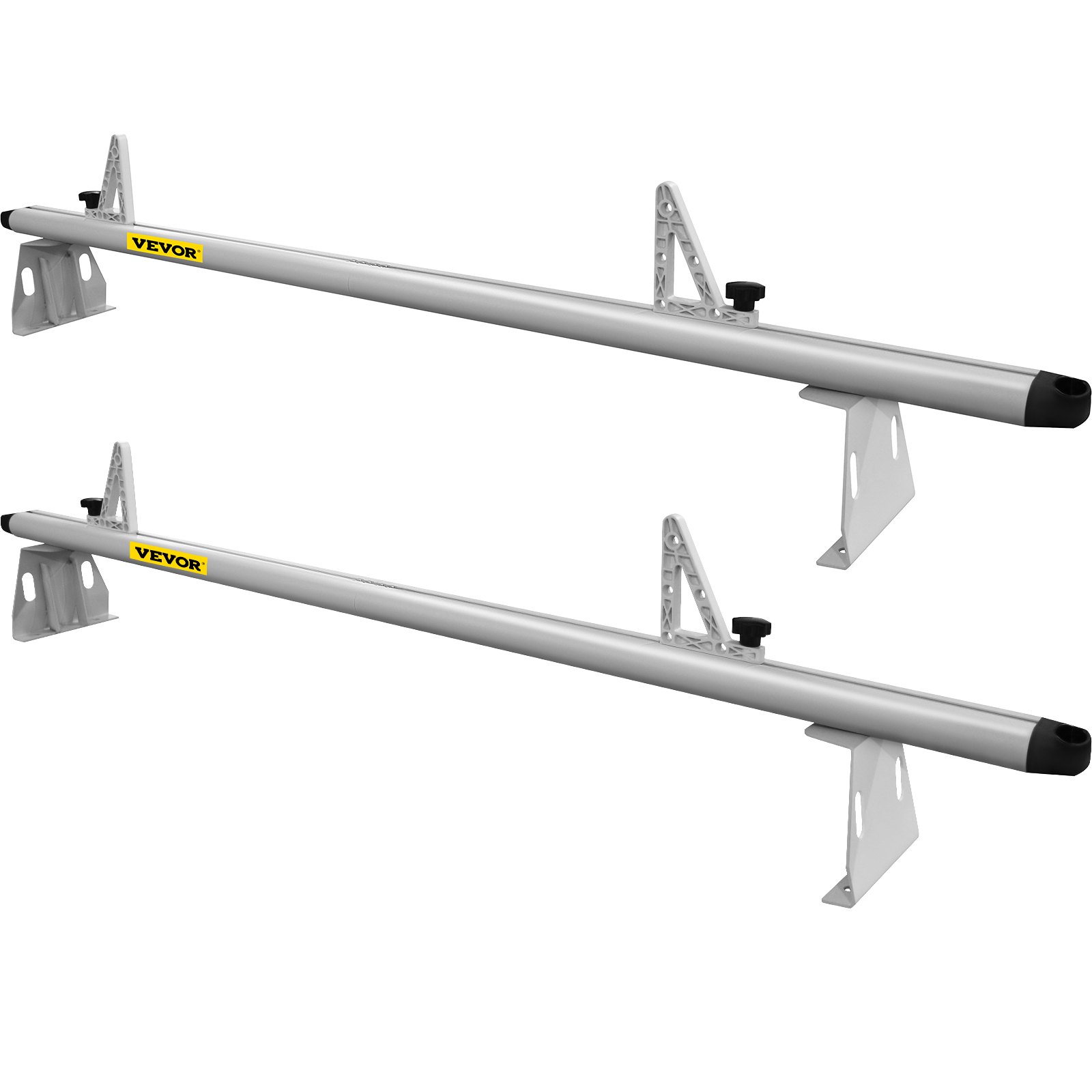 VEVOR Van Roof Ladder Rack, 2 Bars, 661 LBS Capacity, Heavy Duty ...