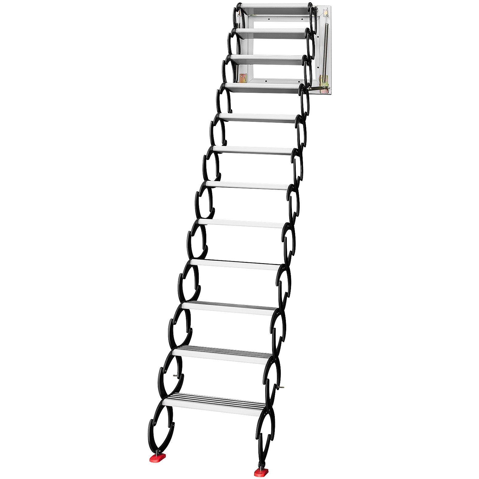 VEVOR Attic Steps Pull Down 12 Steps Attic Stairs Alloy Attic Access vevor-attic-steps-pull-down-12-steps-attic-stairs-alloy-attic-access