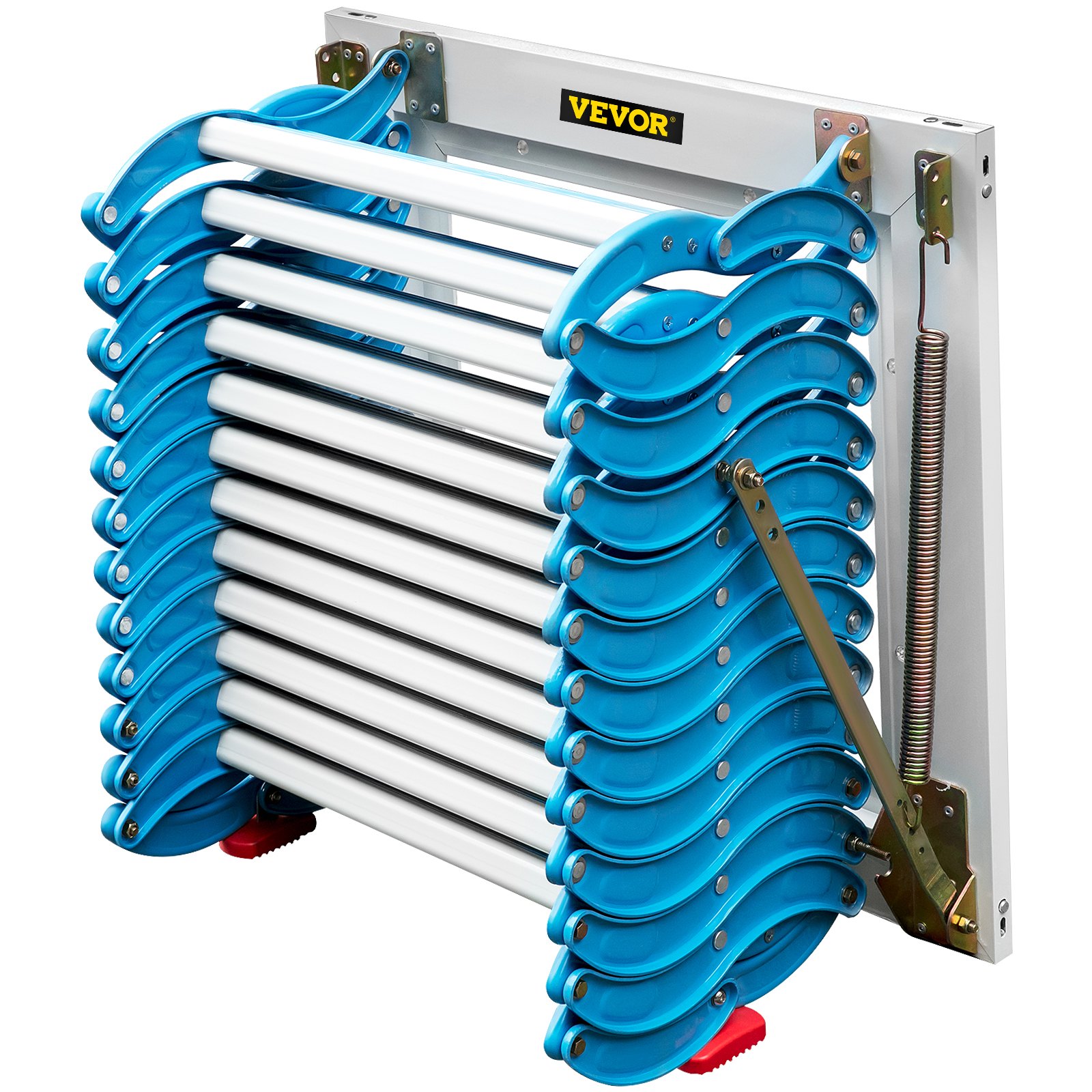 VEVOR Attic Steps Pull Down 12 Steps Attic Stairs Alloy Attic Access vevor-attic-steps-pull-down-12-steps-attic-stairs-alloy-attic-access