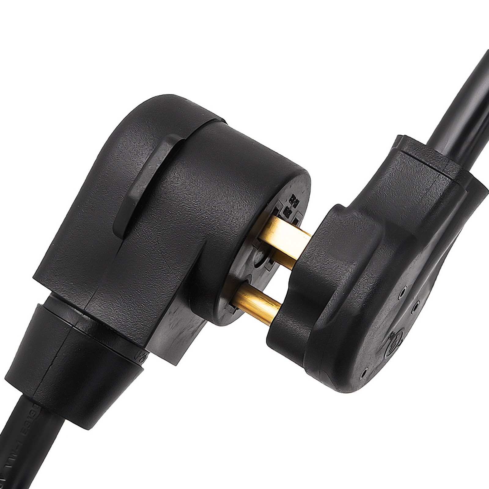 VEVOR Welder Extension Cord 30Amp 25ft 250V, Welding Power Cord with ...