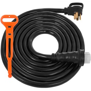 VEVOR RV Power Cord 50 ft 50 amp RV Extension Cord 14-50P to SS2-50R ...