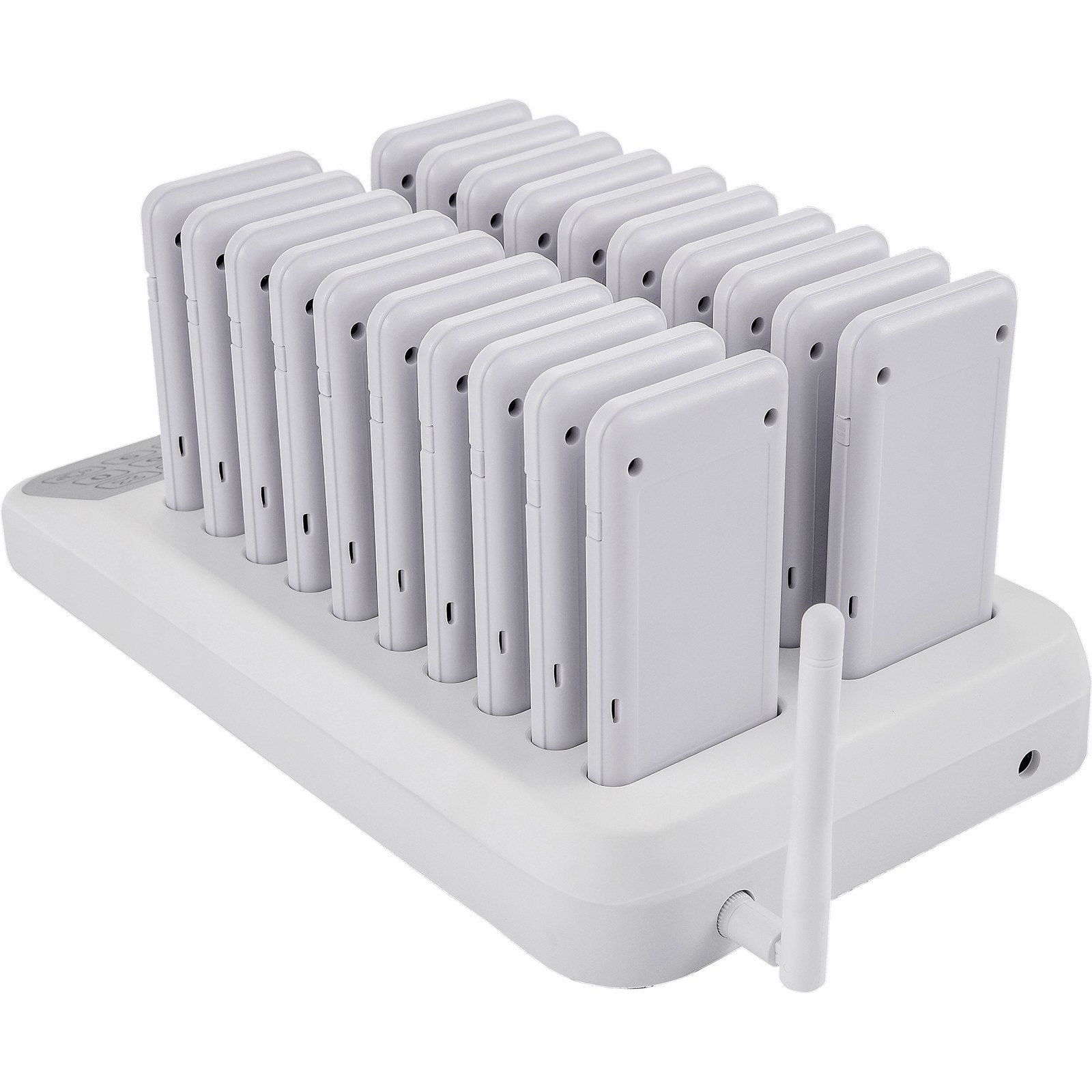 VEVOR Restaurant Pager System 20 Coasters Max 98 Nursery Pager Wireless ...