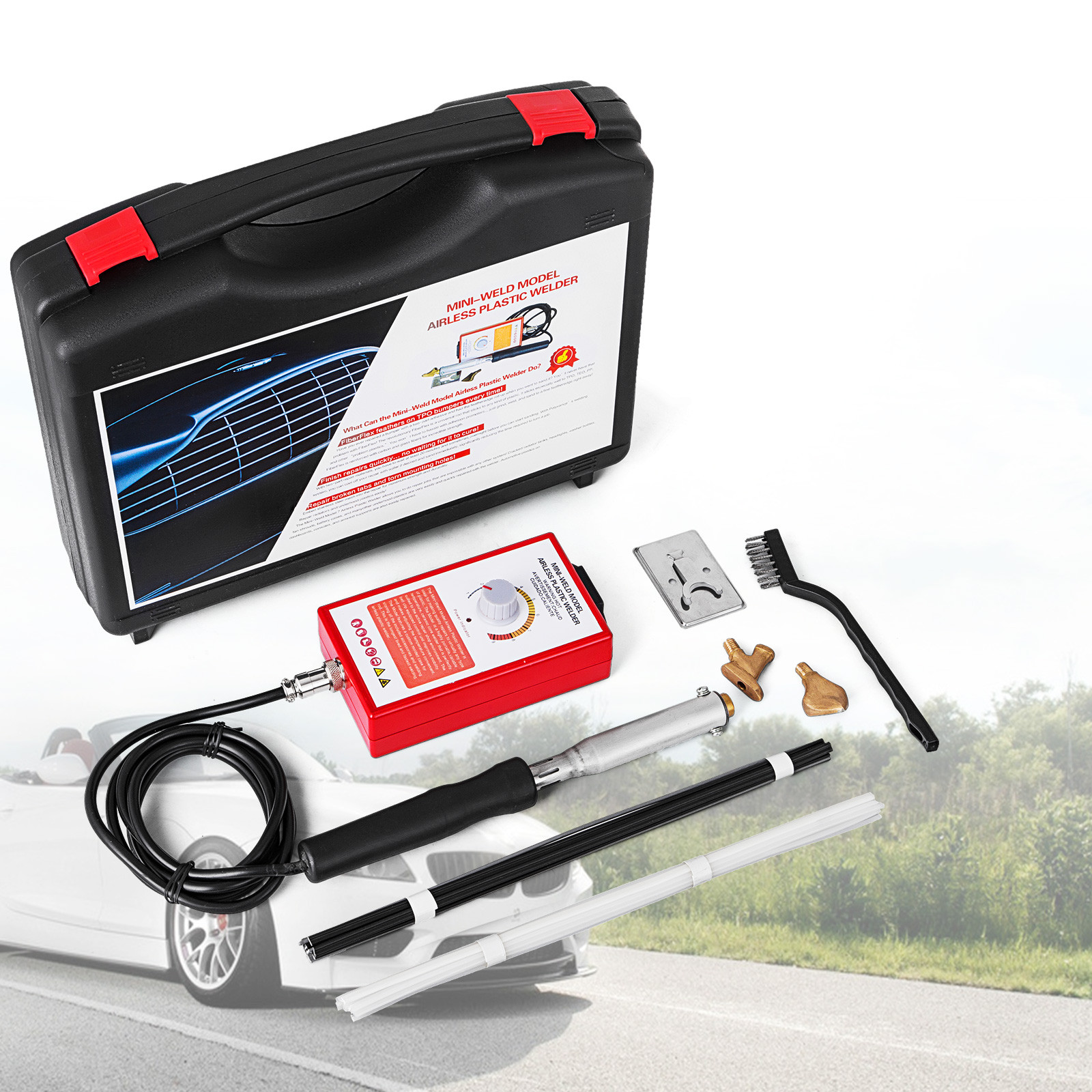VEVOR Airless Plastic Welder Mini Weld Model 7 Variable Temperature ...