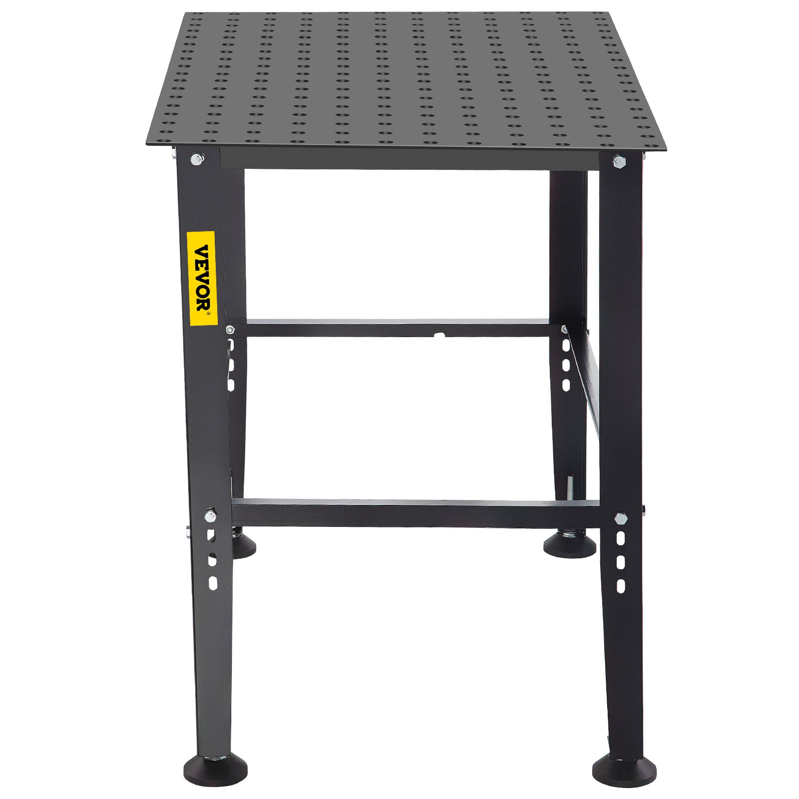 VEVOR Welding Table, 36" x 24" Adjustable Workbench, 0.12" Thick ...