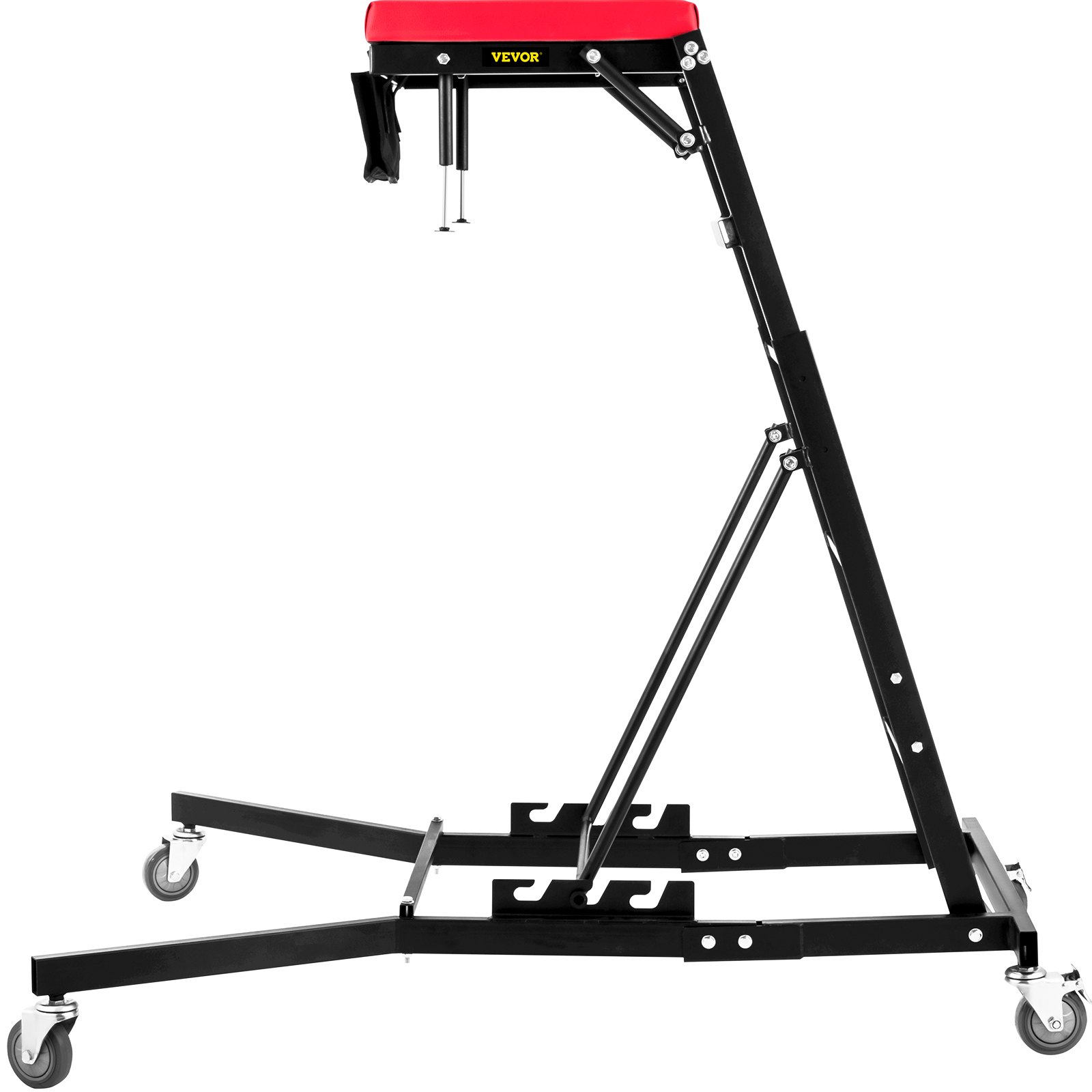 VEVOR Topside Automotive Engine Creeper, Adjustable Height Foldable ...