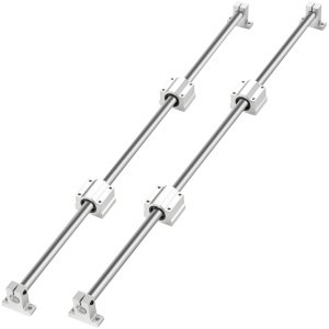 VEVOR Linear Rail Slide 2PCs 16mm x 1000mm Linear Bearing Slide Set ...
