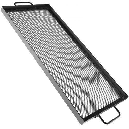 VEVOR Rectangle Fire Pit Grate,32-inch Fire Pit Grill Grate, X-Marks ...