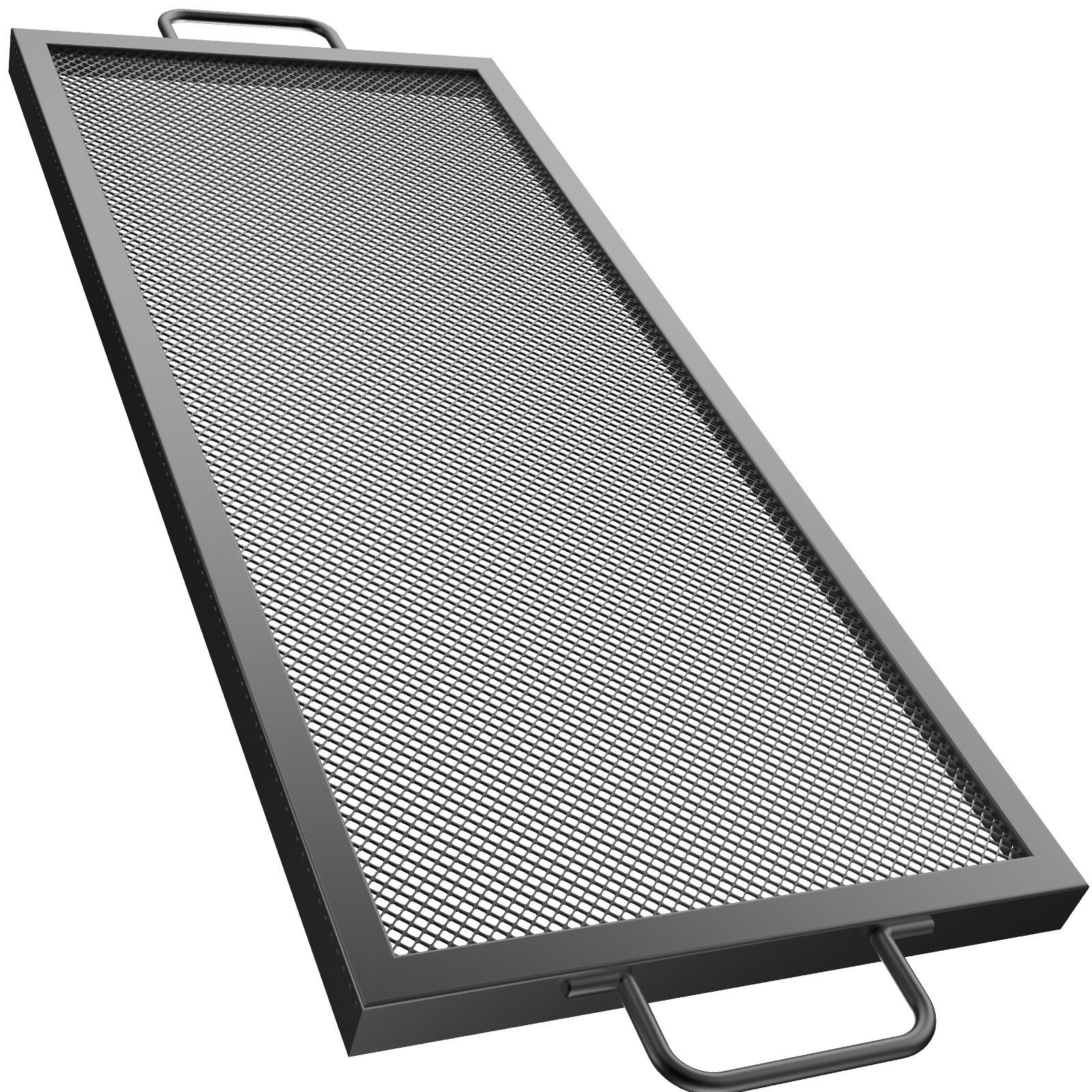 VEVOR Rectangle Fire Pit Grate,32-inch Fire Pit Grill Grate, X-Marks ...
