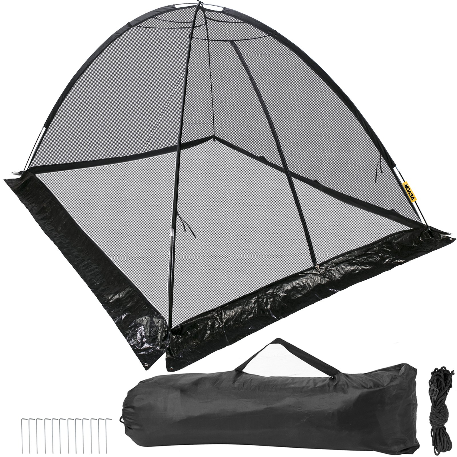 VEVOR Pond Cover Dome, 10x14 FT Garden Pond Net, 1/2 inch Mesh Dome ...