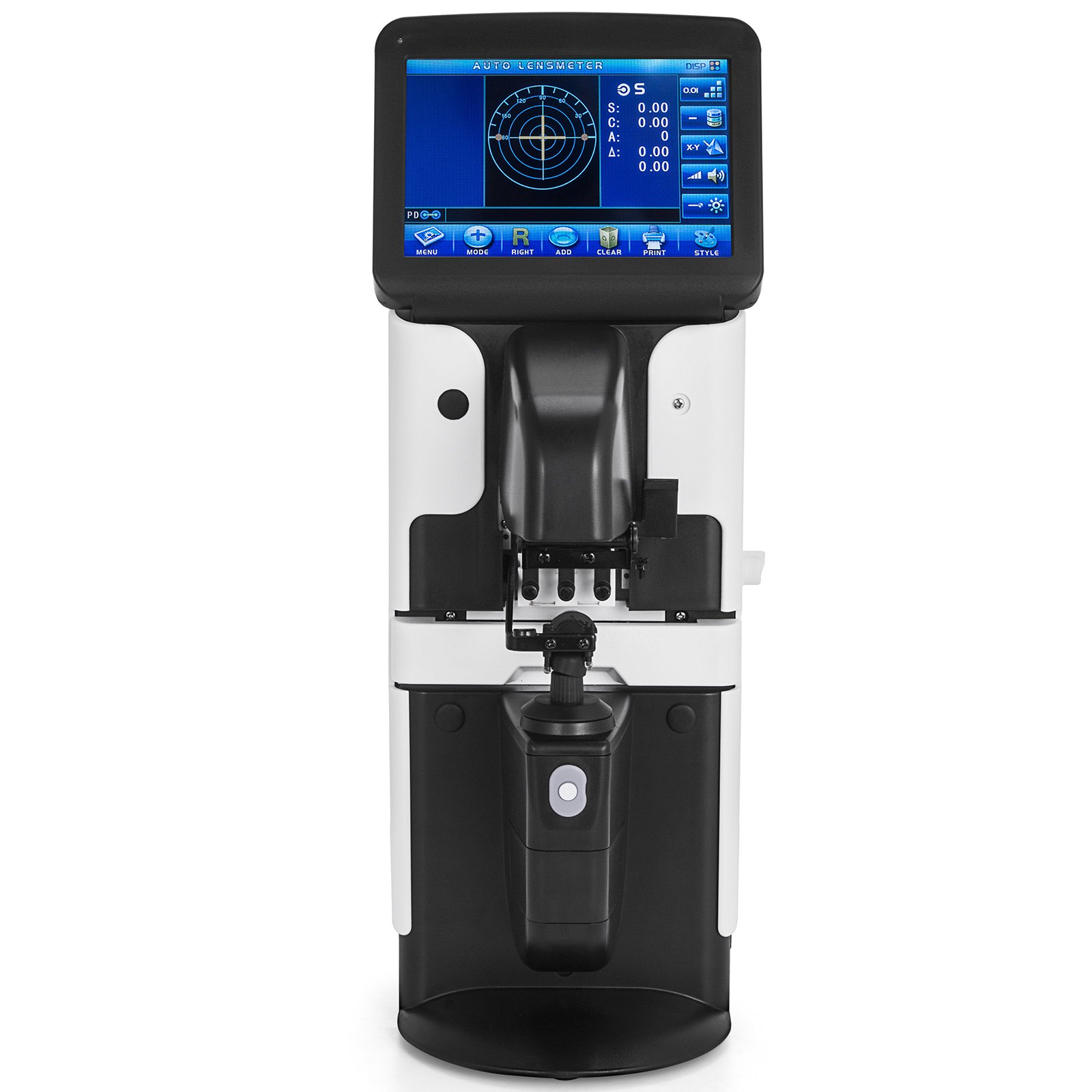 VEVOR JD-2600A 7" LCD Touch Screen Focimeter New Digital Auto Lensmeter ...