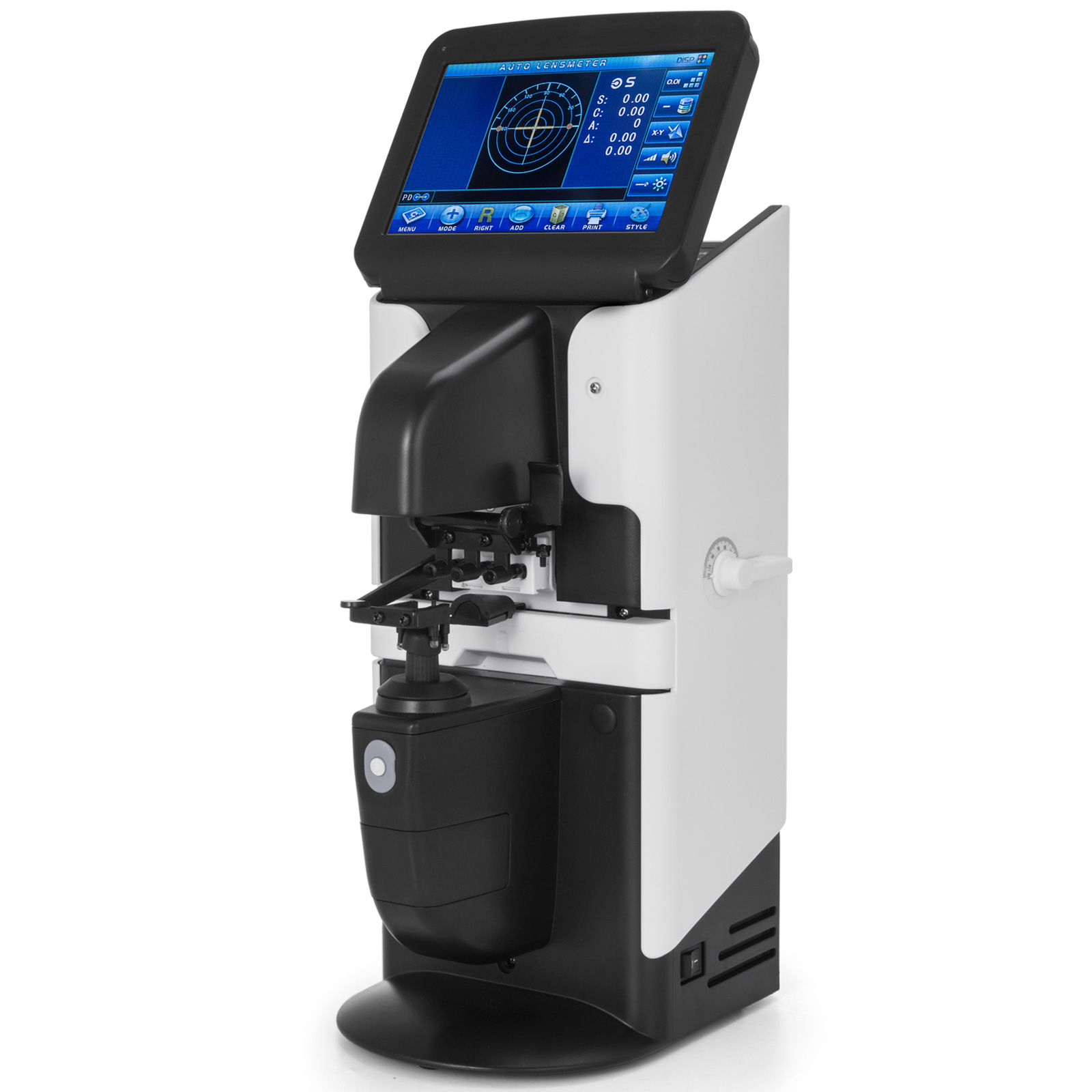 Jd-2600a 7'' Touch Screen Optical Digital Auto Lensometer Pd Uv ...