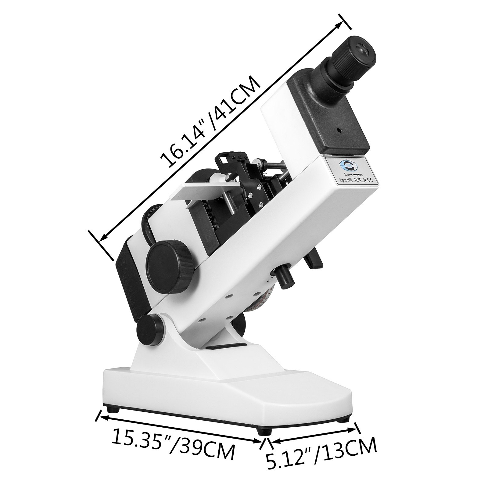 VEVOR Manual Lensometer Optical, NJC-4 Lensmeter Manual, ±25D Vertex ...