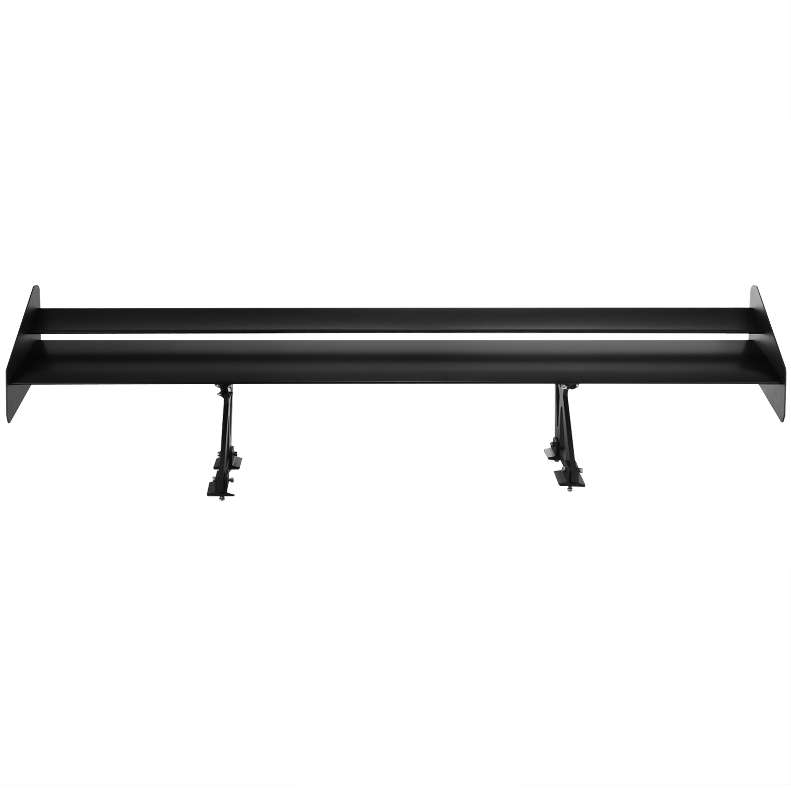 Universal Aluminum 52" GT Wing Trunk Black Spoiler Double Deck Set ...