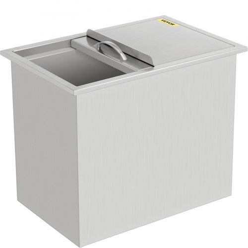 VEVOR Drop In Ice Chest 27L x 18W x 21H Inch with Sliding Cover ...