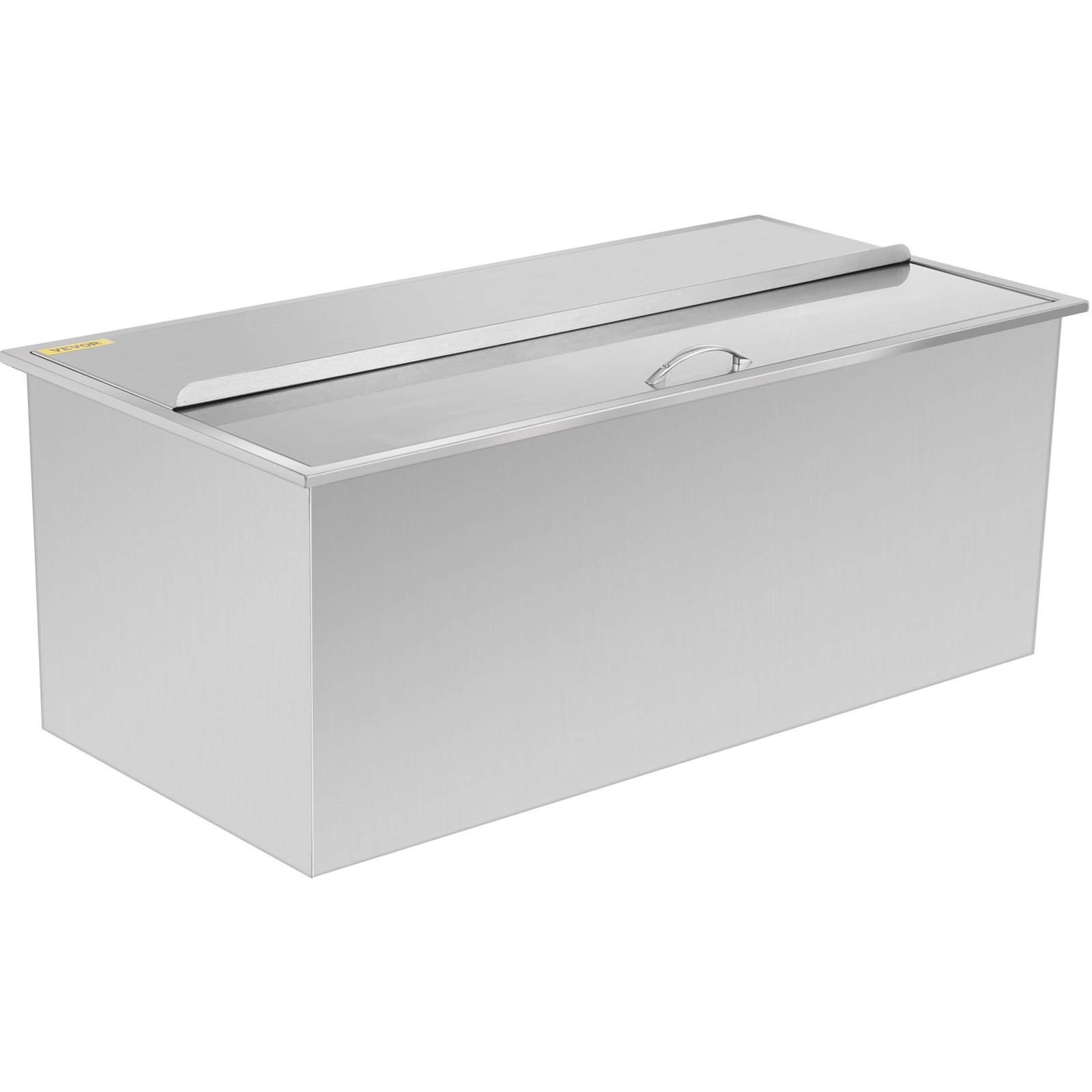 VEVOR Drop in Ice Chest 36L x 18W x 14H Inch Stainless Steel Ice Cooler ...