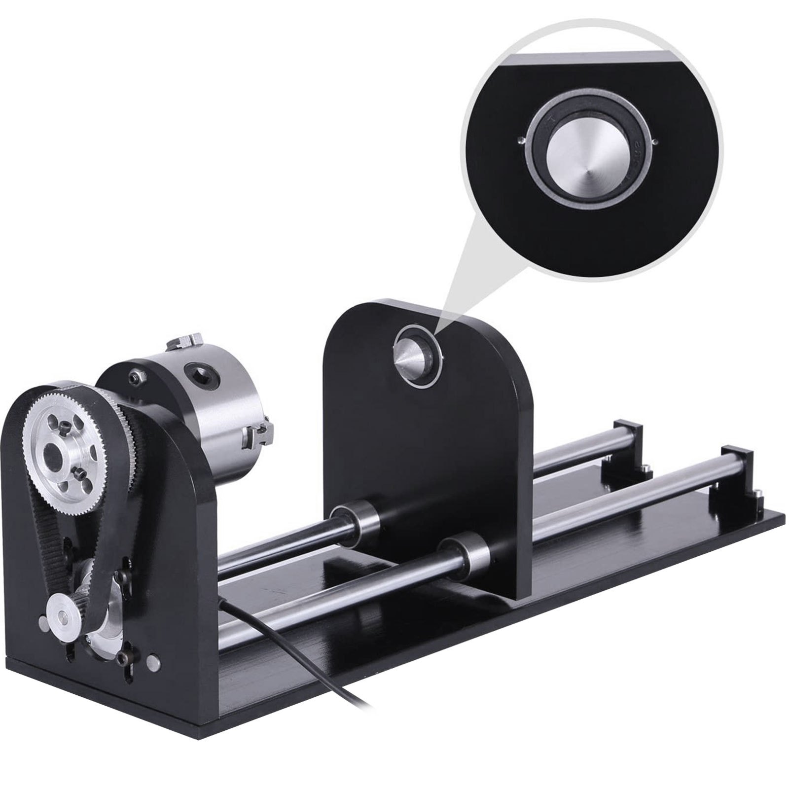 VEVOR VEVOR Rotary Axis Attachment CNC Rounter Accessory A-Axis Rotary ...