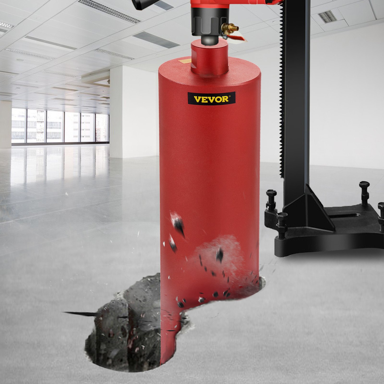 VEVOR Diamond Core Drill, 4.5"/114mm Diameter Core Drill Bit, 14"/355mm ...