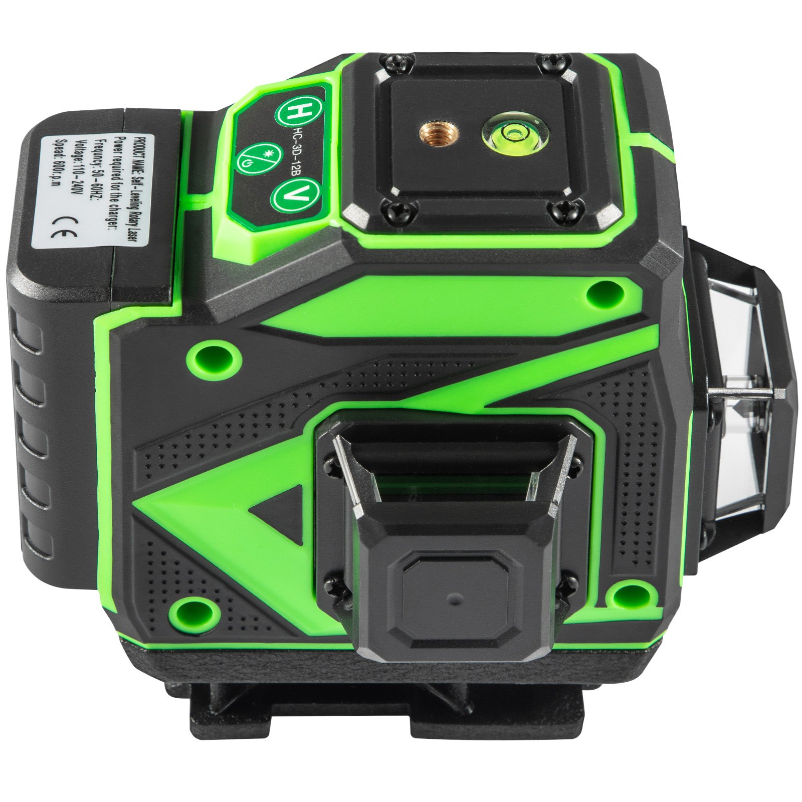 VEVOR VEVOR 12 Lines Green Laser Level Self Leveling 3x360° Cross Line ...