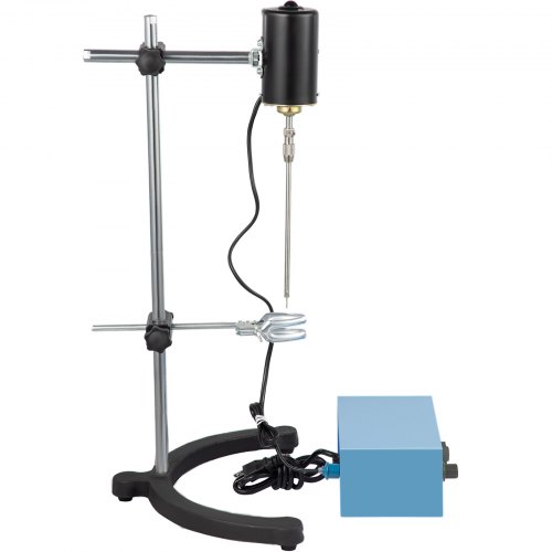 VEVOR Electric Overhead Stirrer Mixer 0-3000 RPM Overhead Stirrer Mixer ...