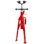 Pipe Jack Stand With 2-Ball Transfer V-Head and Folding Legs 1300LB ...