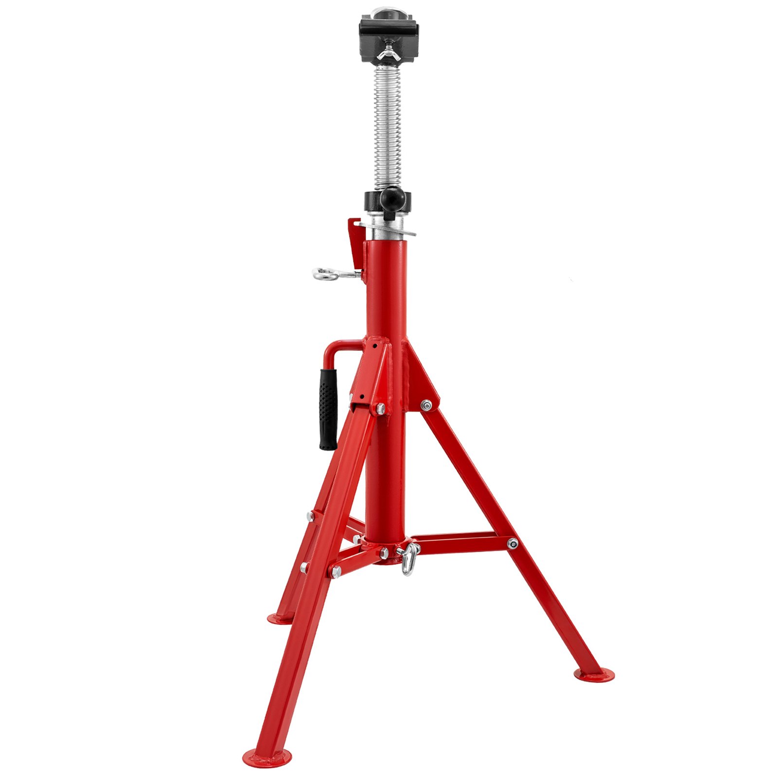 VEVOR Pipe Jack Stand with 2-Ball Transfer V-Head 6mm Thickness and ...