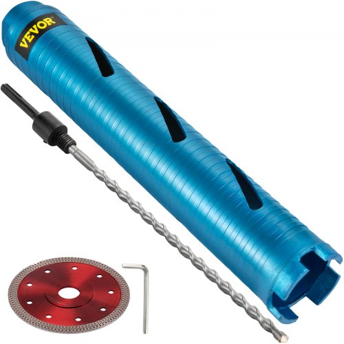 VEVOR Core Drill Diamond Dry Coring Bit 2" with Pilot Bit for Hard ...