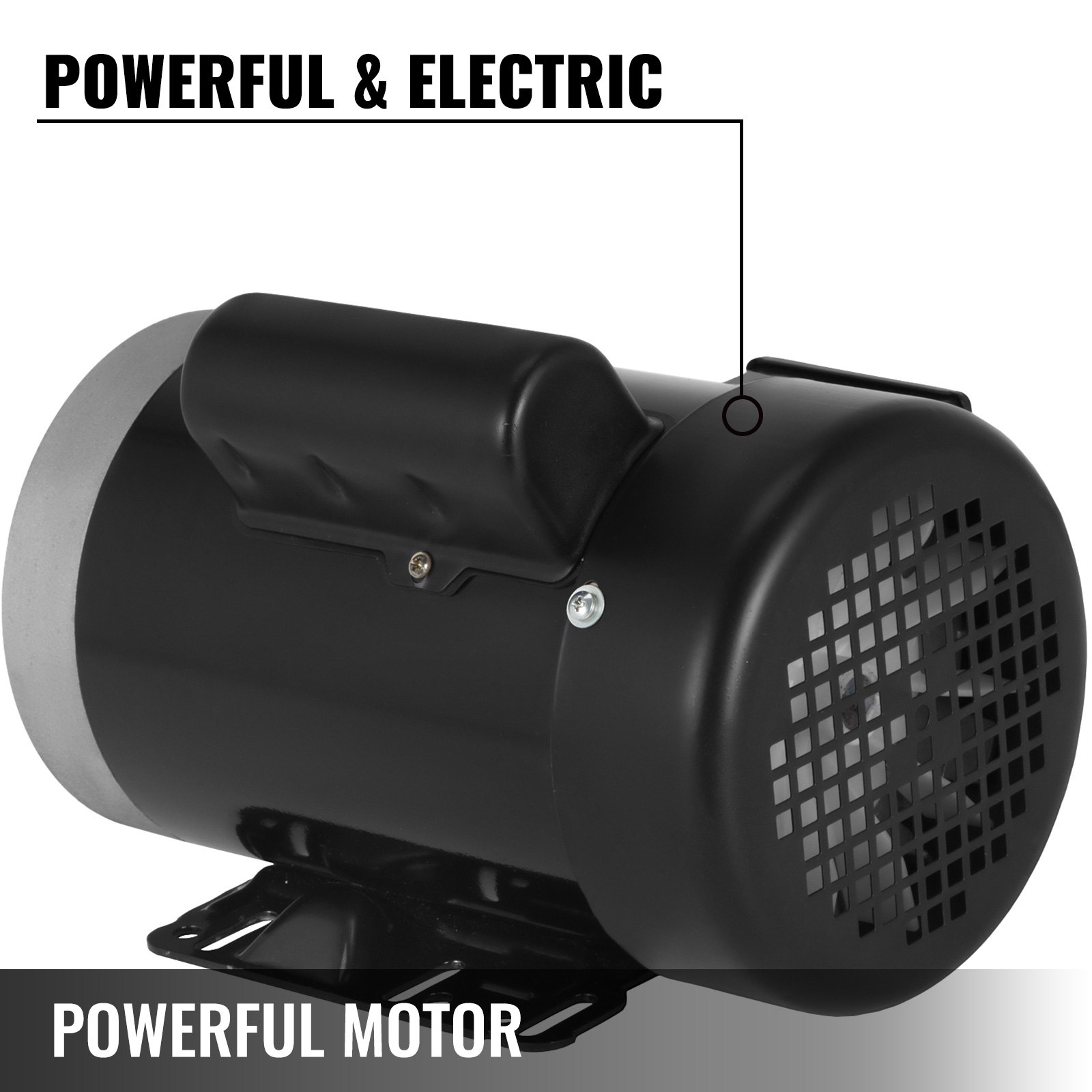 New 1Hp Electric Motor 120156C Single Phase 56C Frame TEFC 115/230V ...