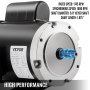 New 1Hp Electric Motor 140156C Single Phase 56C Frame TEFC 115/230V ...