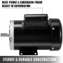 New 1Hp Electric Motor 140156C Single Phase 56C Frame TEFC 115/230V ...